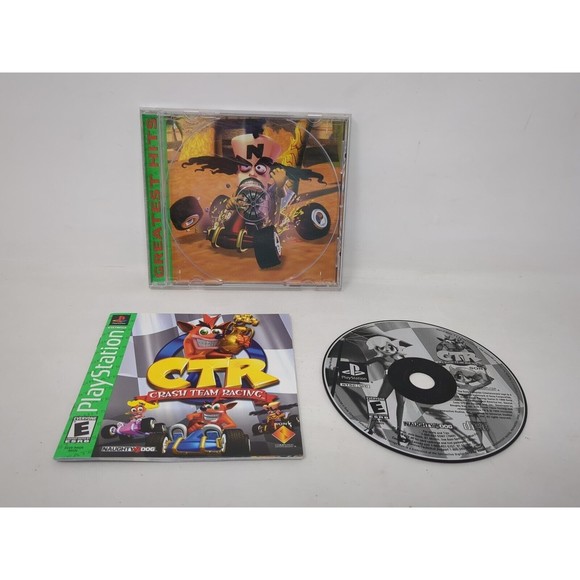 Video Games & Consoles | Ctr Crash Team Racing Playstation 1 Ps1 Cib ...